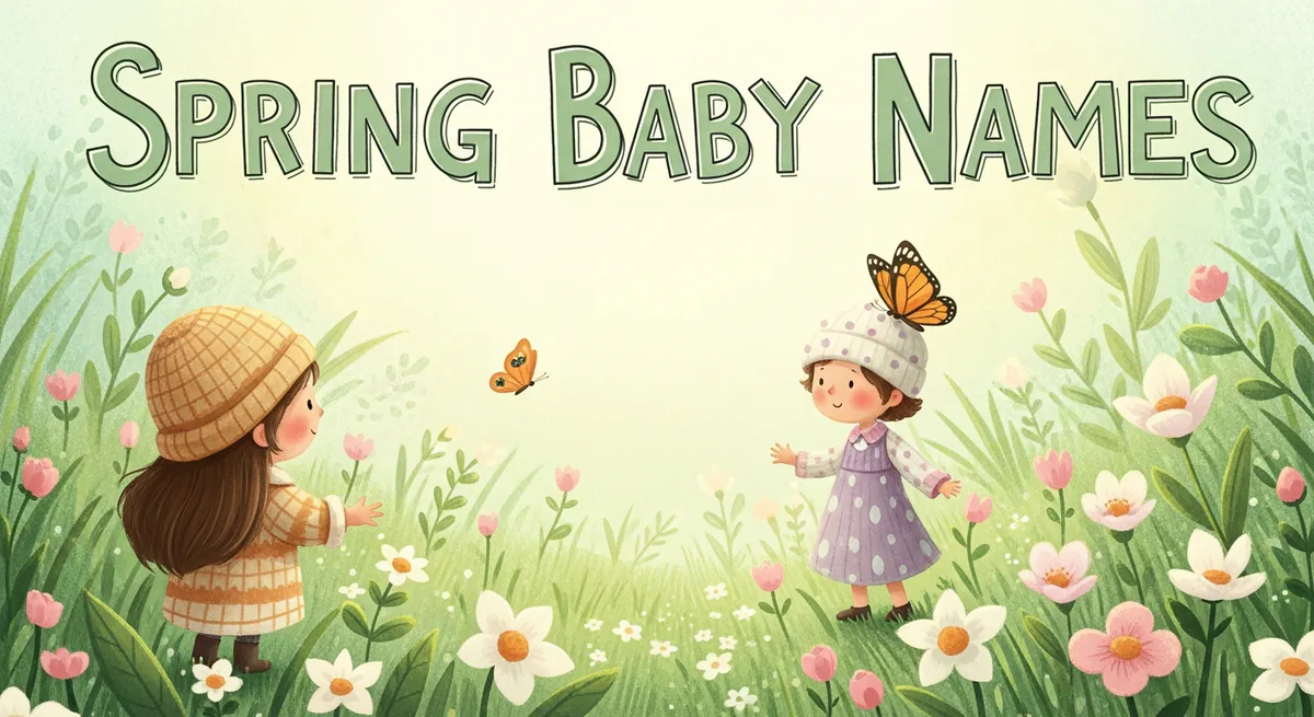 100 Spring Baby Names for 2026 - Meanings