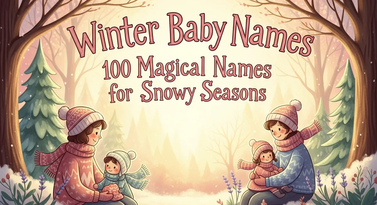 100 Winter Baby Names for 2026 - Meanings