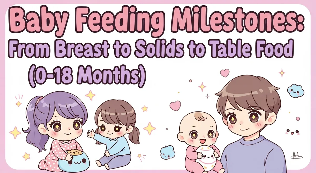 Baby Feeding Milestones: From Breast to Solids