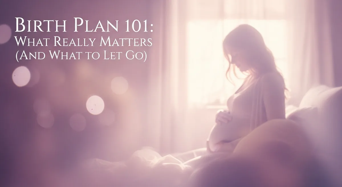 Birth Plan 101: What Really Matters (And What