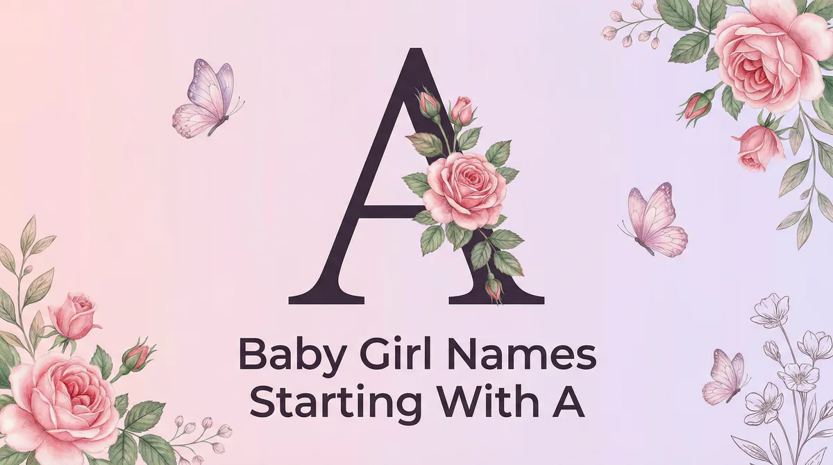 Baby Girl Names Starting With A: 180+ Beautiful